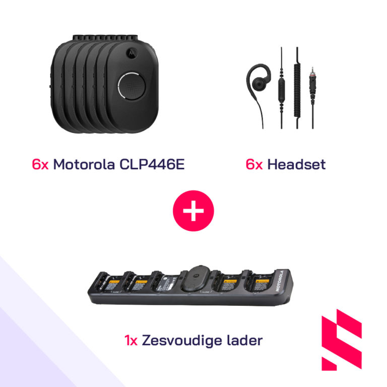 Motorola CLP446E Starter Set - Comfective