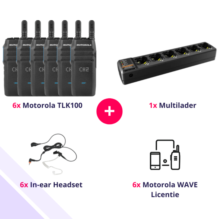 Motorola TLK100 Starter Set - Comfective